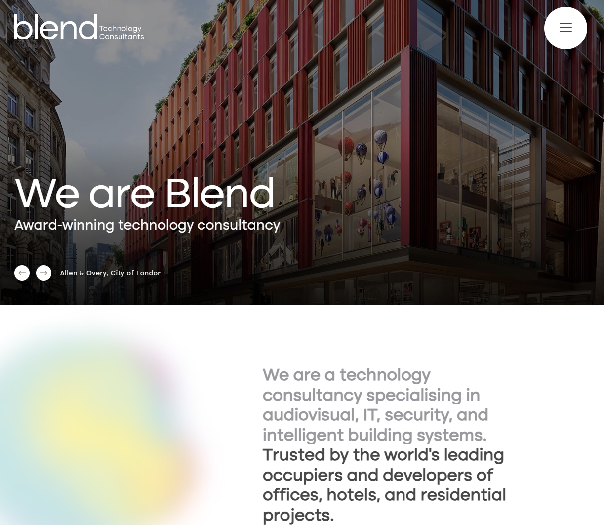 Blend: website design and WordPress build - Futurity Media